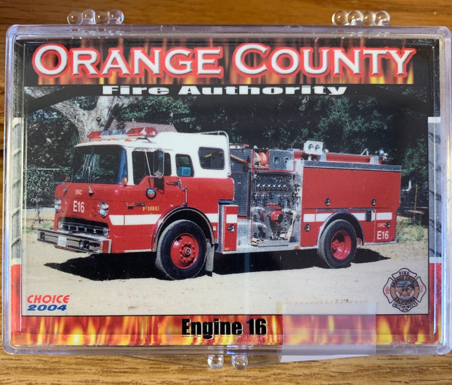 Orange County, CA Fire Authority Trading Card Set- Series 1 - The Fire Bell