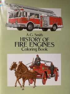 Coloring Book - History of Fire Engines - The Fire Bell
