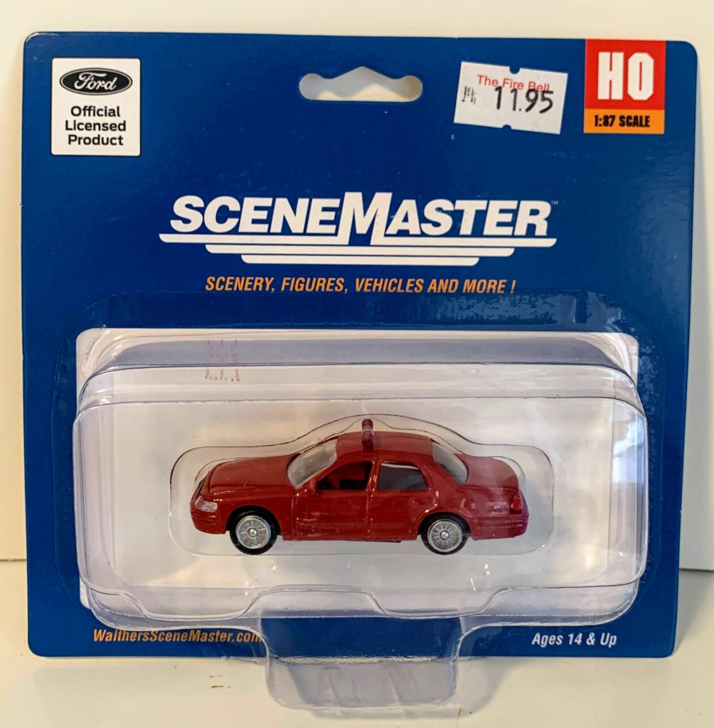 Ford Crown Victoria Fire Command, HO scale - The Fire Bell