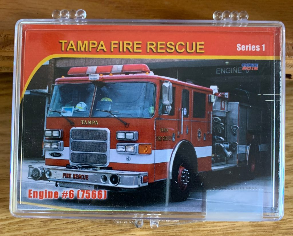 Tampa Fire and Rescue trading Card Set series 1 - The Fire Bell