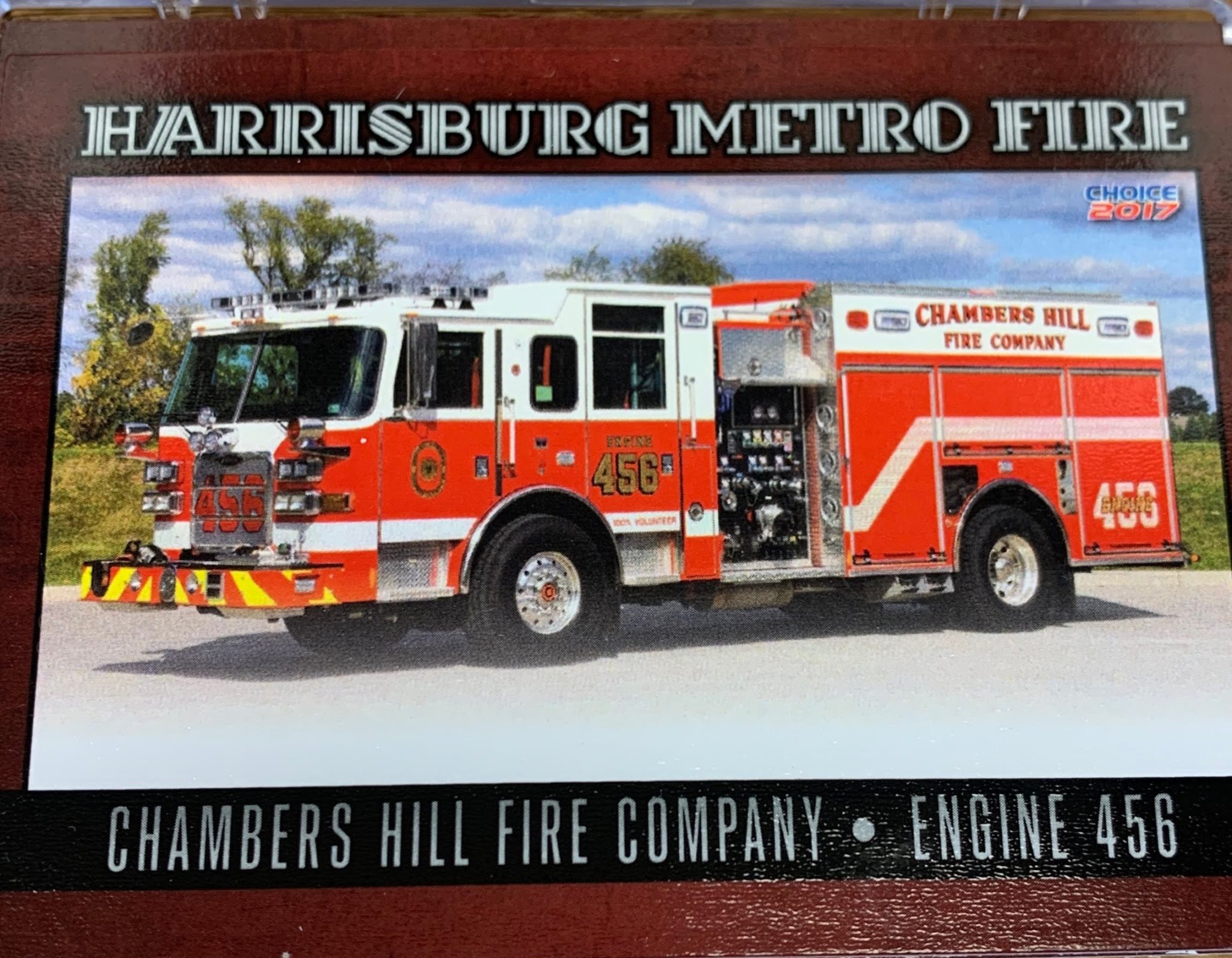 Harrisburg Metro Fire Trading Card Set series 1 - The Fire Bell