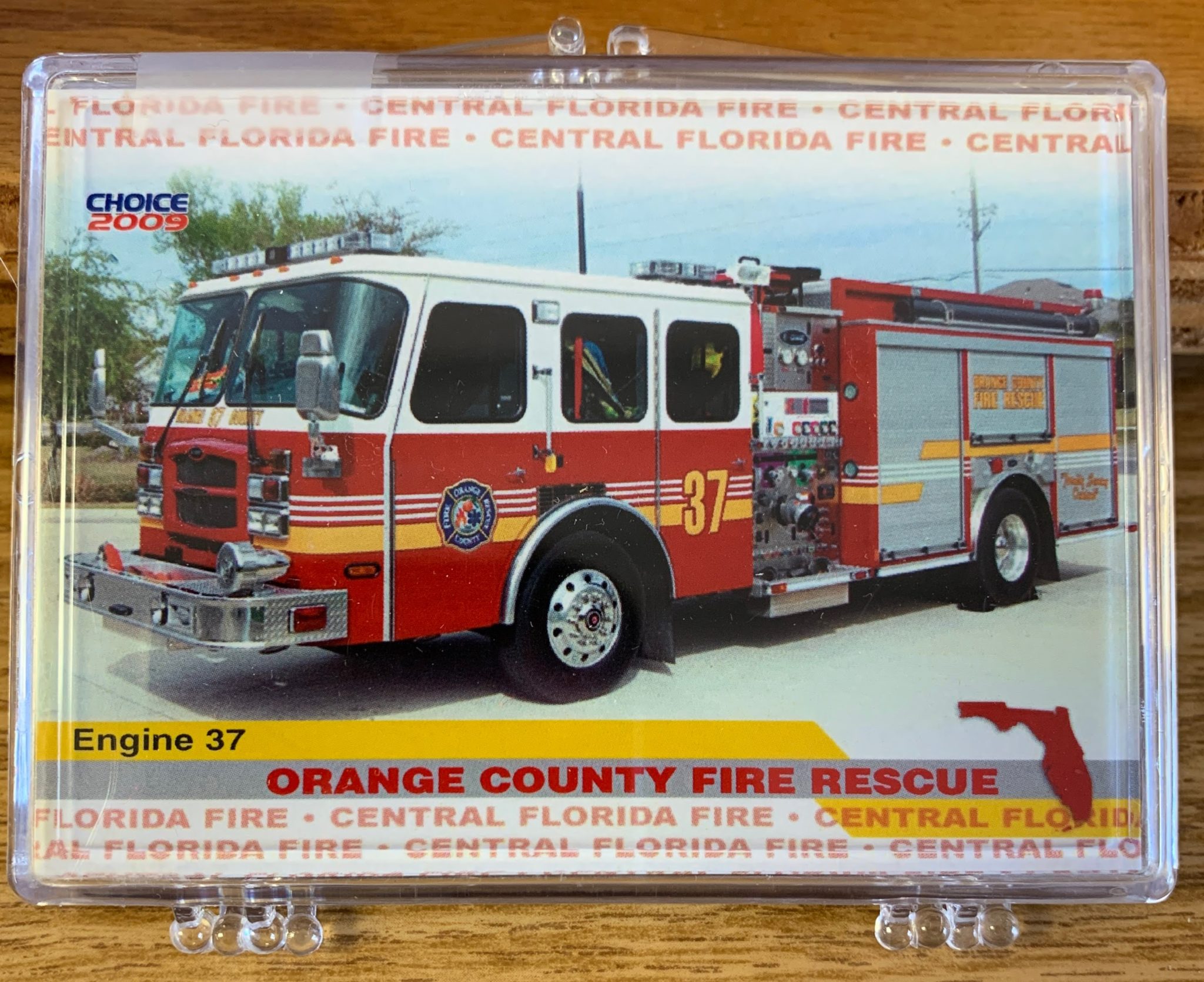 Orange County Fire and Rescue Trading Card Set series 1 - The Fire Bell