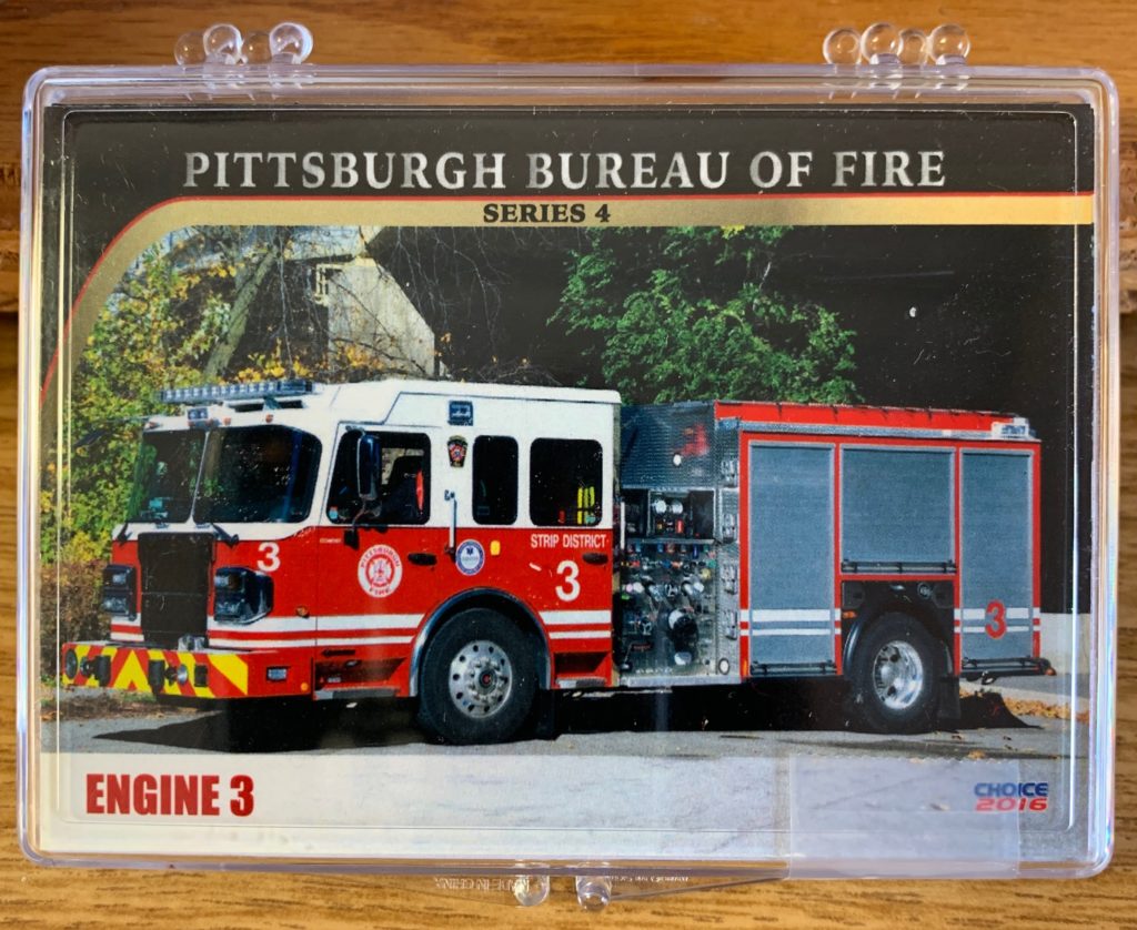 Pittsburgh "Bureau of Fire" Trading Card Set series 4 - The Fire Bell