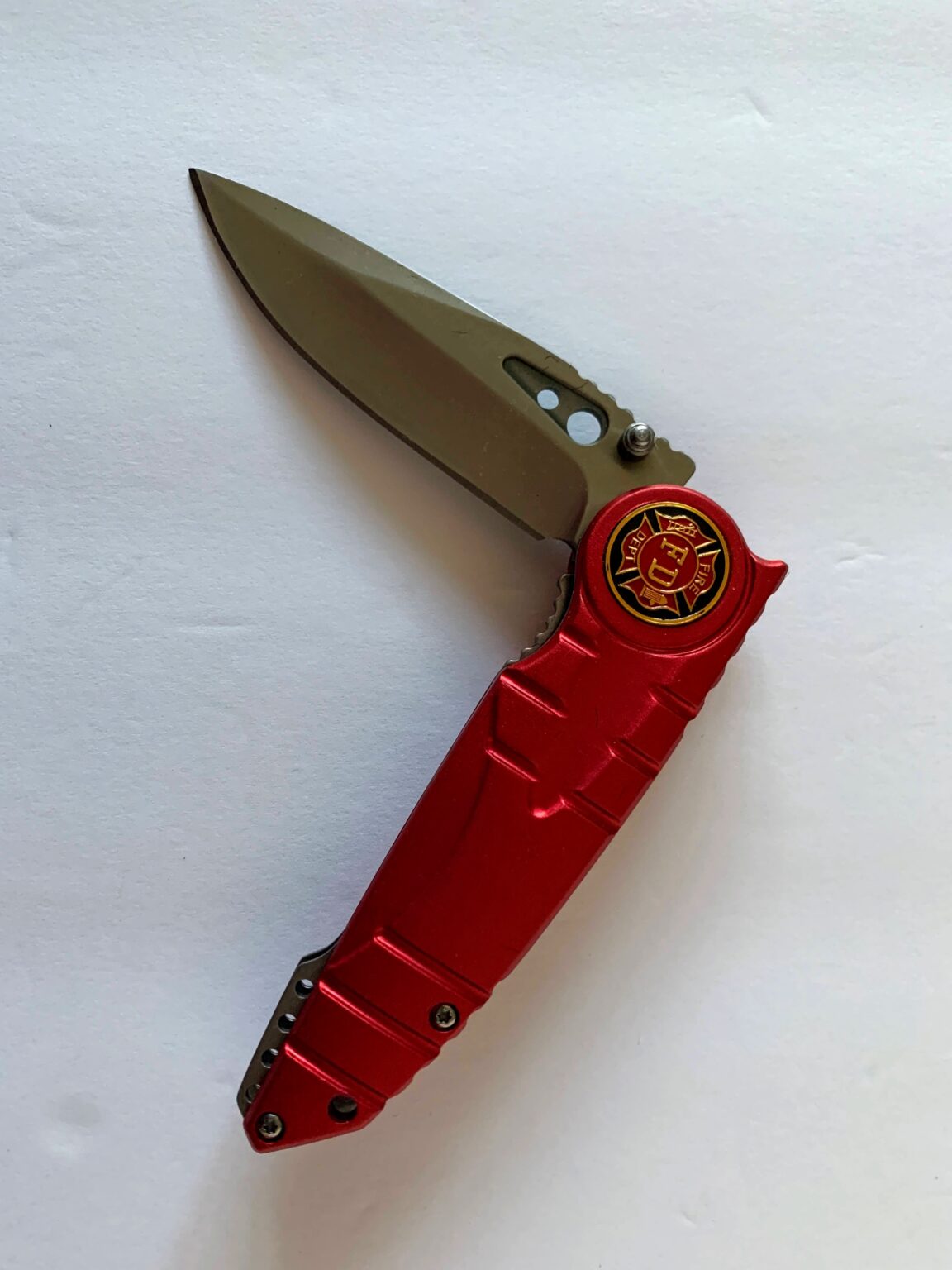 Pocket Knife - Fire Department Super Knife - The Fire Bell