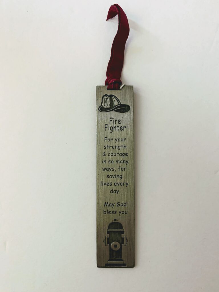 Book Marker - Firefighter's Blessing - The Fire Bell