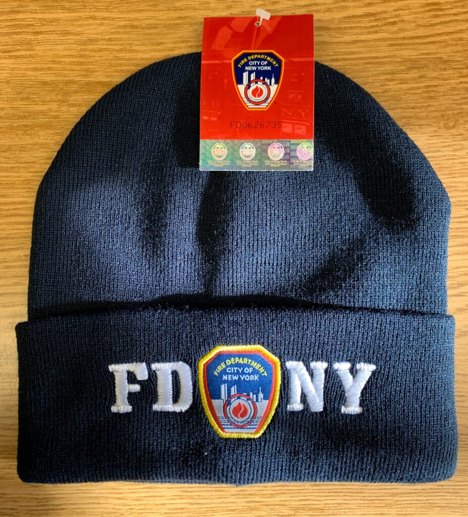 Hat - FDNY Winter Knit Cap - The Fire Bell