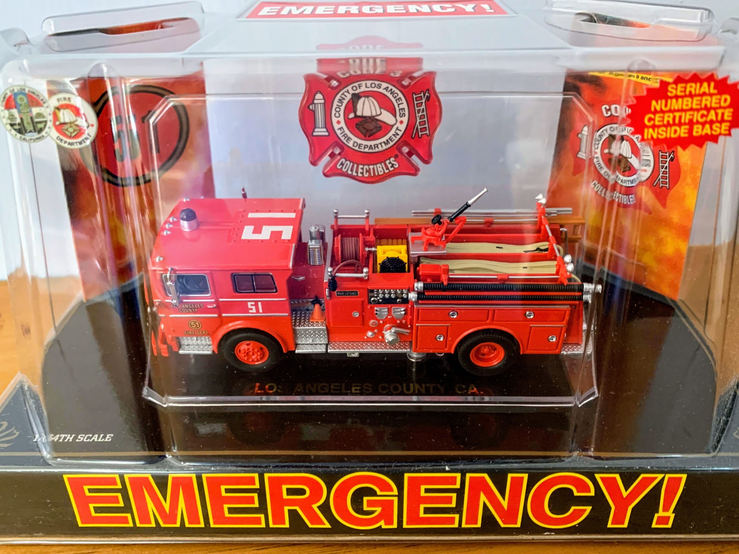 Code 3 - EMERGENCY! Los Angeles County Ward LaFrance E-51 - The Fire Bell