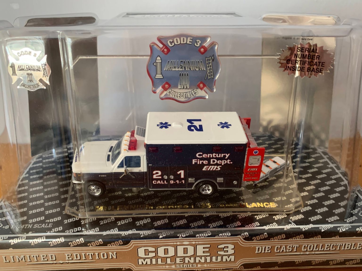Code 3 - Millennium Series Ford F-350 Ambulance 21 - The Fire Bell