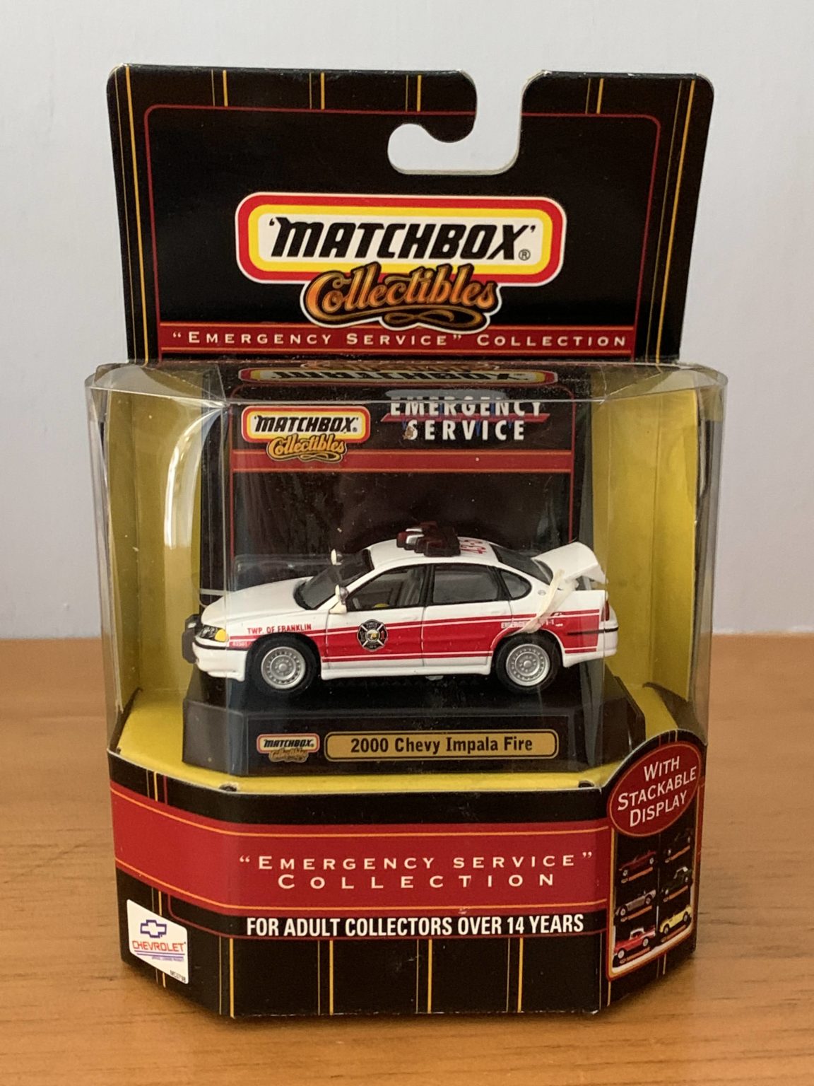 Matchbox - Chevy Impala 2000 Forest Grove Fire Department - The Fire Bell