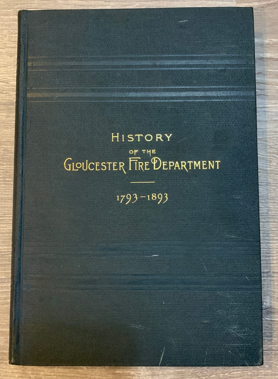 Vintage Book - History of the Gloucester Fire Department - The Fire Bell