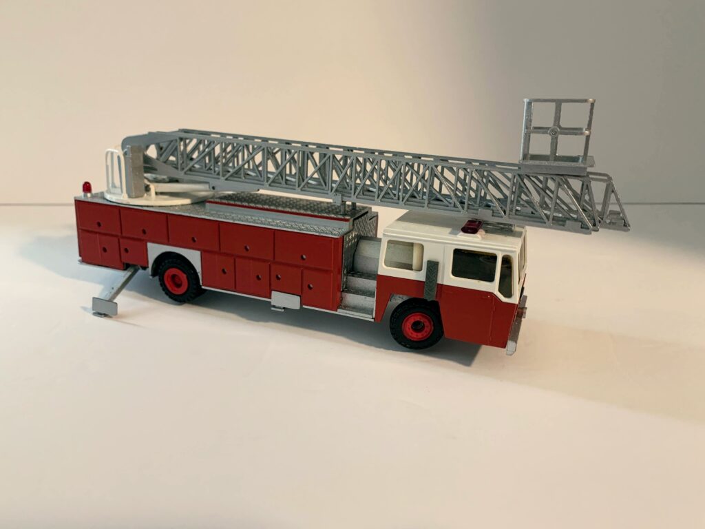 Aerial Ladder w/Bucket 2- Axle Truck - The Fire Bell