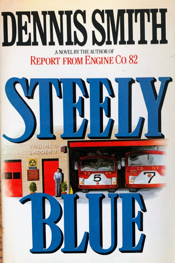 Vintage Book - Steely Blue - The Fire Bell