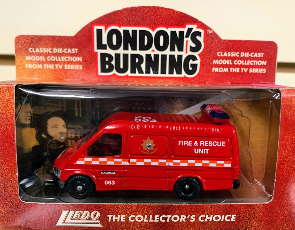 London's Burning Fire and Rescue Unit Van - The Fire Bell
