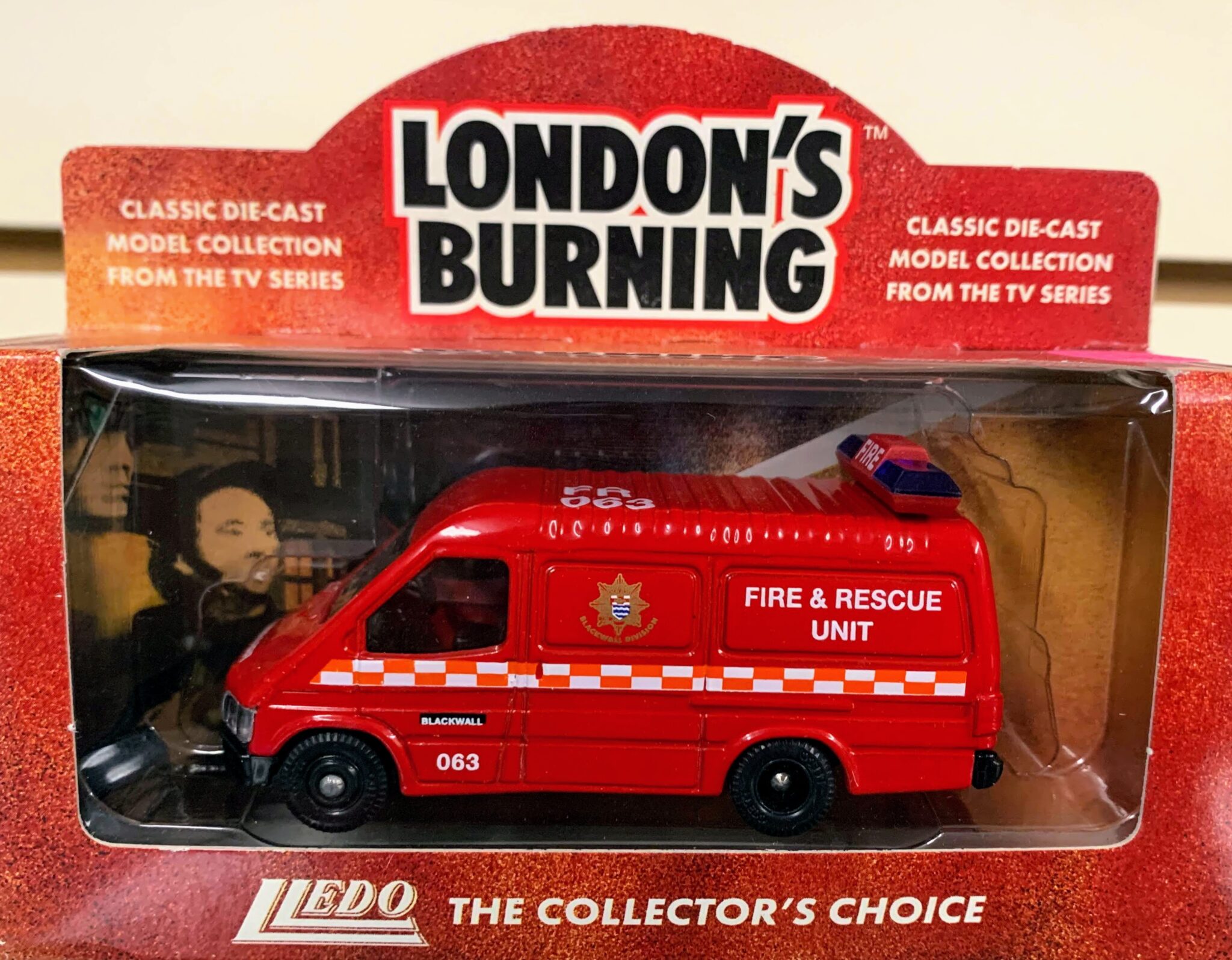 London's Burning Fire and Rescue Unit Van - The Fire Bell