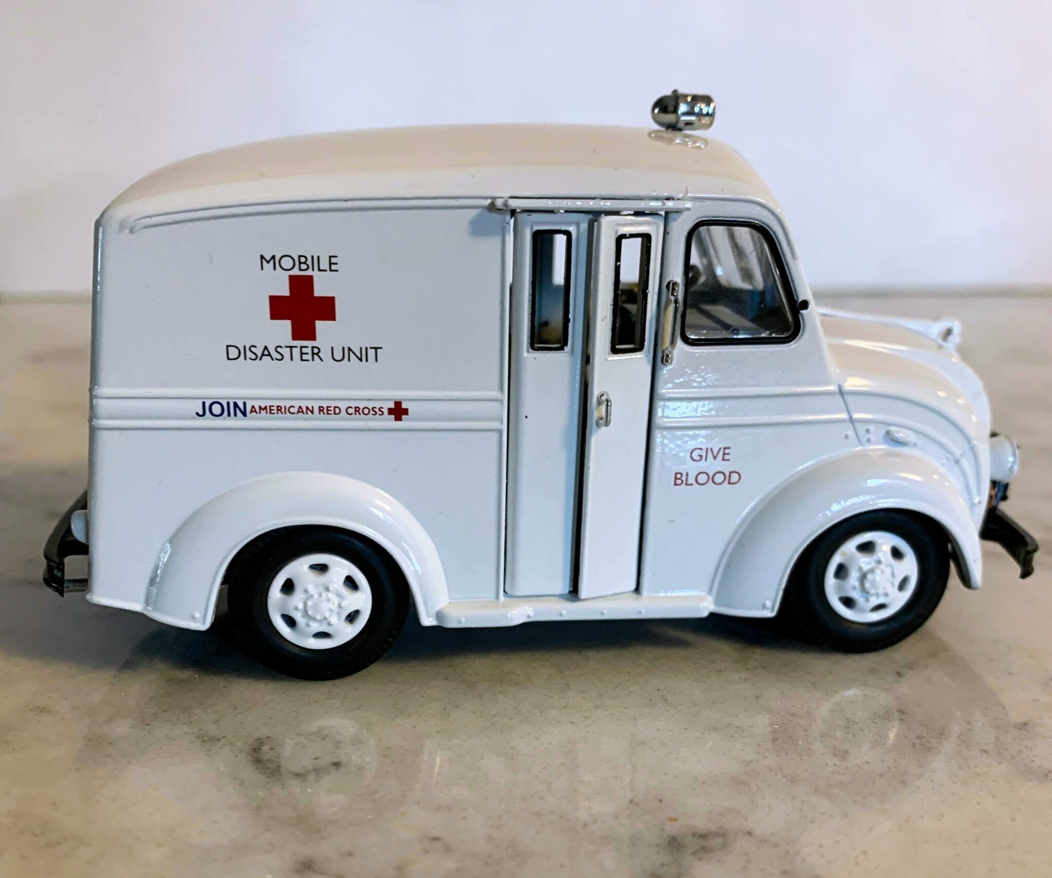 Divco 1950's Red Cross Mobile Disaster Unit - The Fire Bell