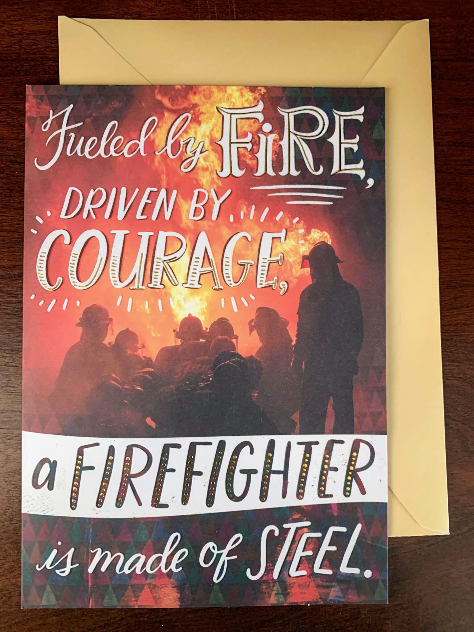 Fire Academy Graduation Card - The Fire Bell