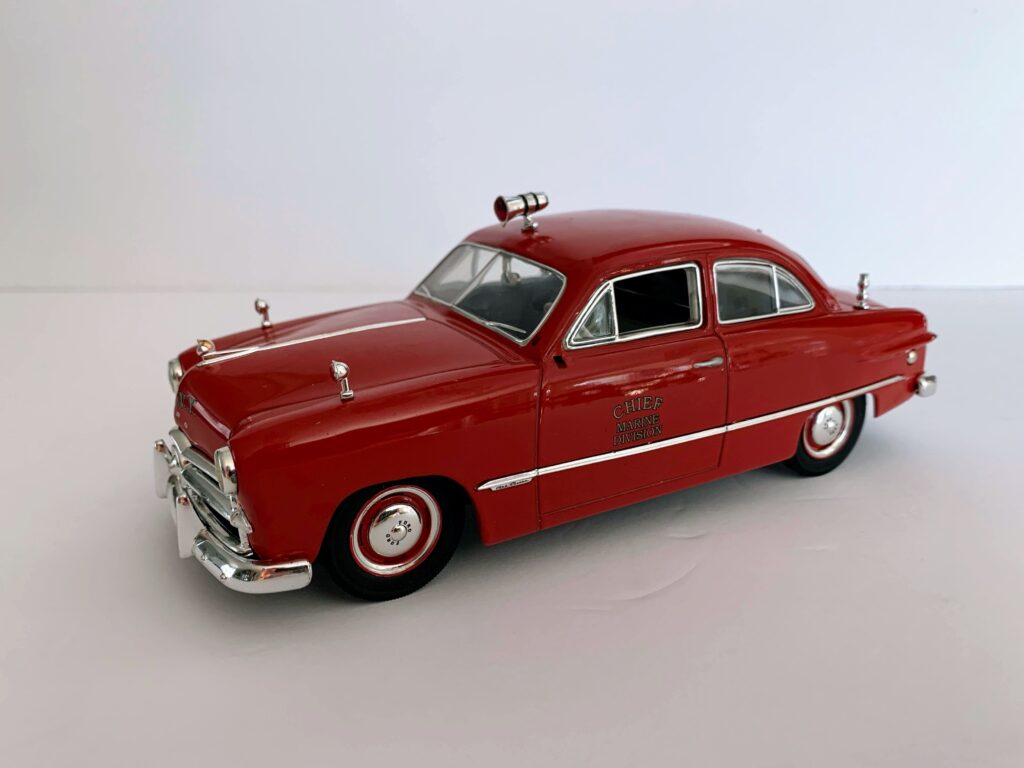 FDNY Marine Division 1949 Ford Tudor Fire Chief Car - The Fire Bell