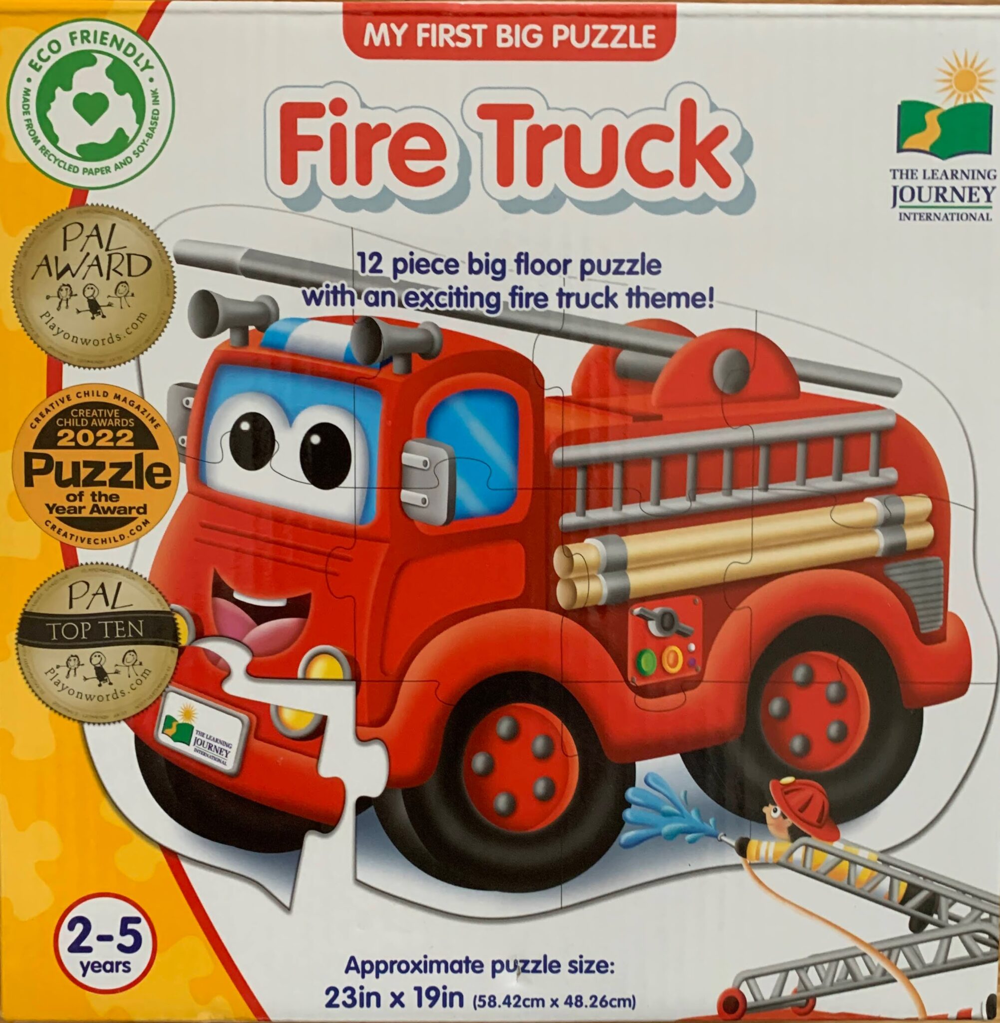 My First Big Puzzle Fire Truck - The Fire Bell