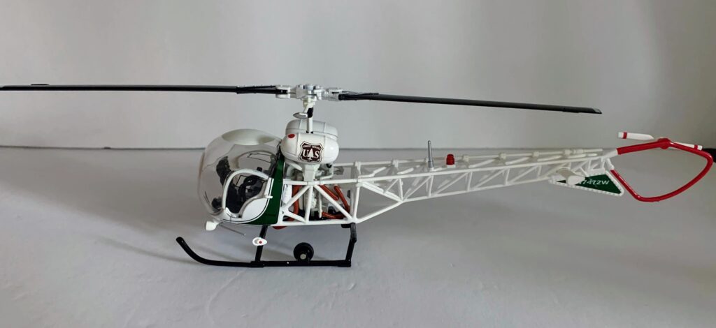 Bell 47 Helicopter U.S. Forest Service - The Fire Bell