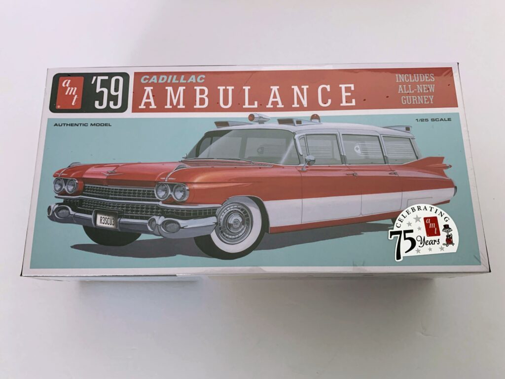 Cadillac 1959 Ambulance Model Kit - The Fire Bell