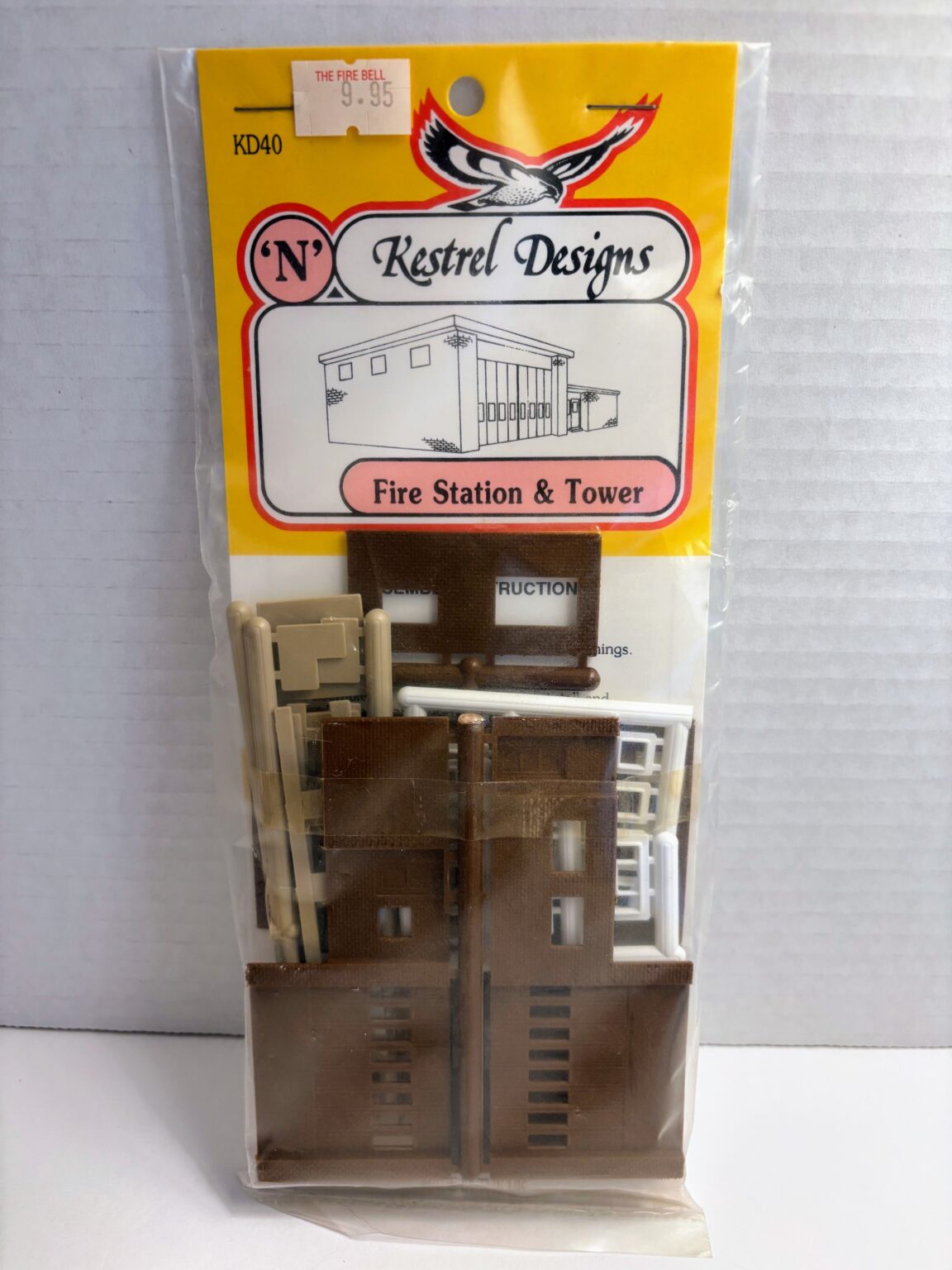 Fire Station Tower Kit, N Scale - The Fire Bell