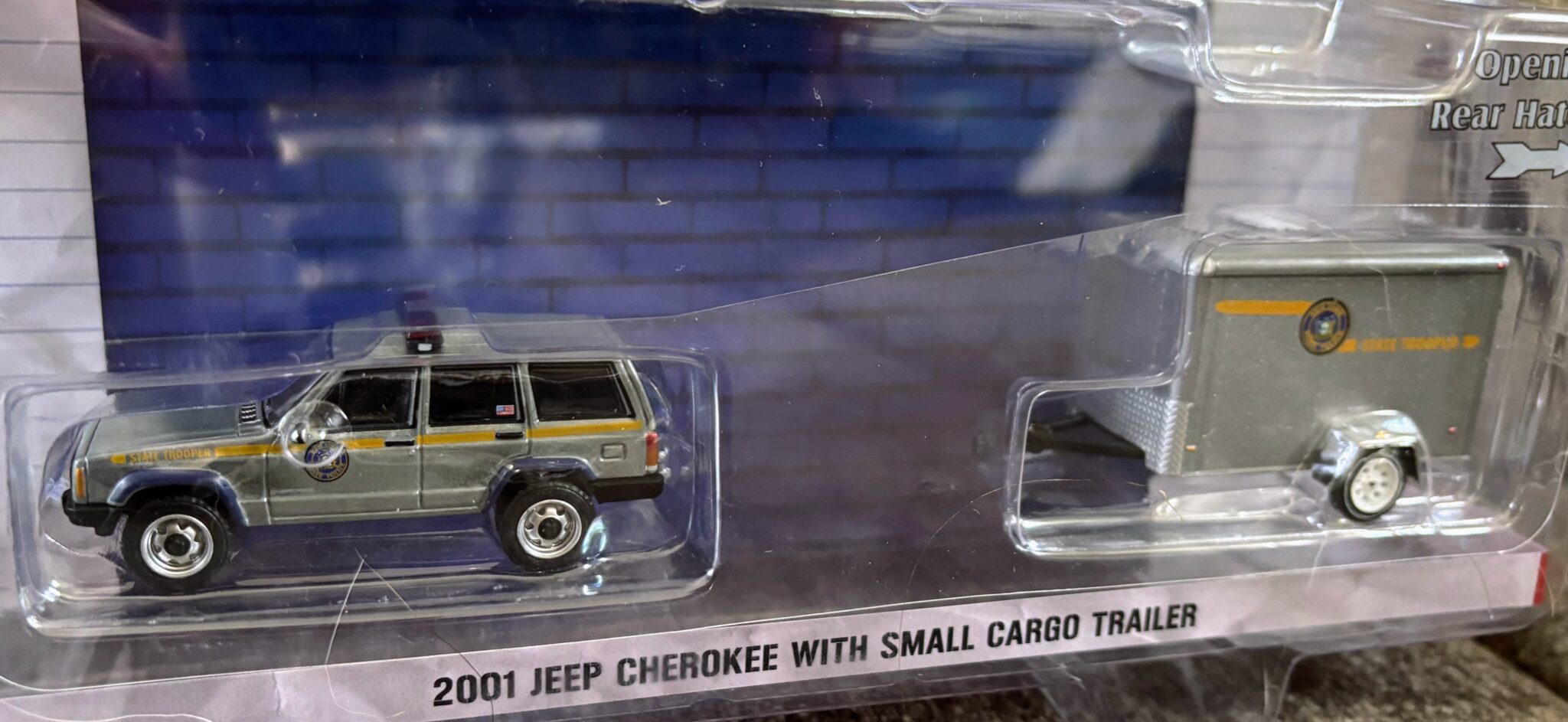 Green Machine - Jeep Cherokee 2001 w/ Cargo Trailer, NY State - The ...