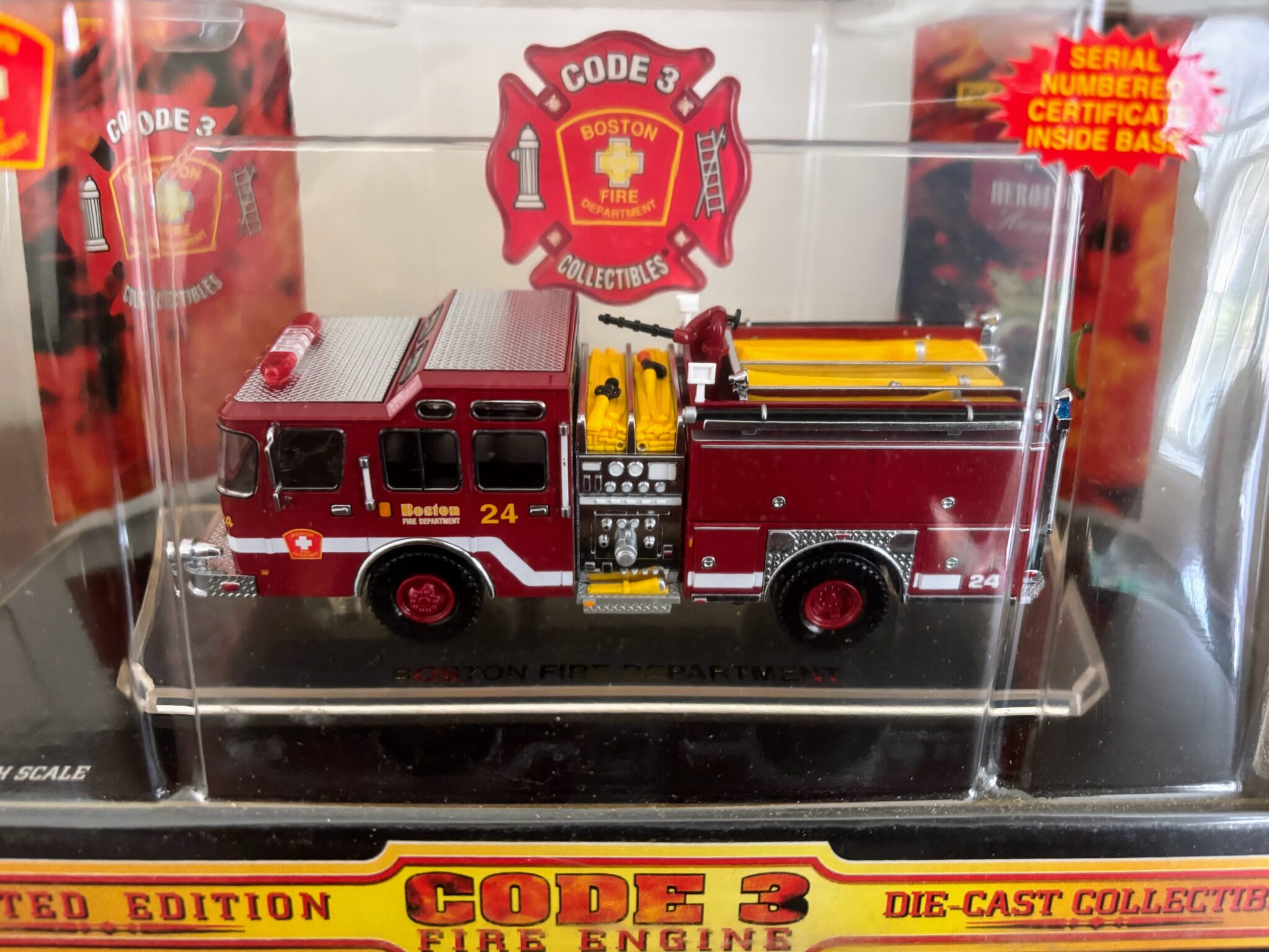 Code 3 - Boston E-One Cyclone II Pumper 24 - The Fire Bell