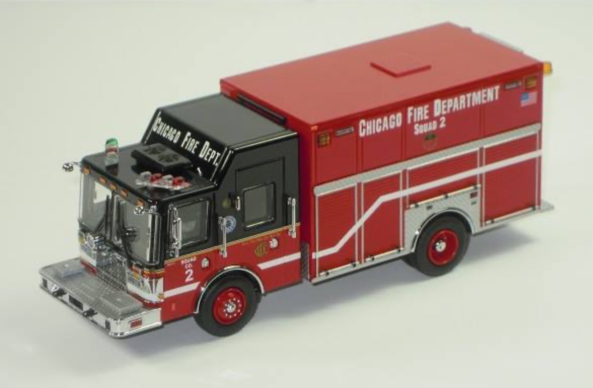 Code 3 - Chicago Squad 2 and Snorkel 2A, Set of Two - The Fire Bell