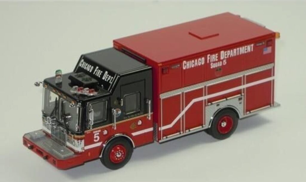 Code 3 - Chicago Squad 5 and Snorkel 5A, Set of Two - The Fire Bell