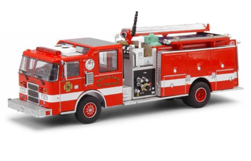 Code 3 - Santa Claus, IN 2006 Pierce Dash Top Mount Pumper - The Fire Bell