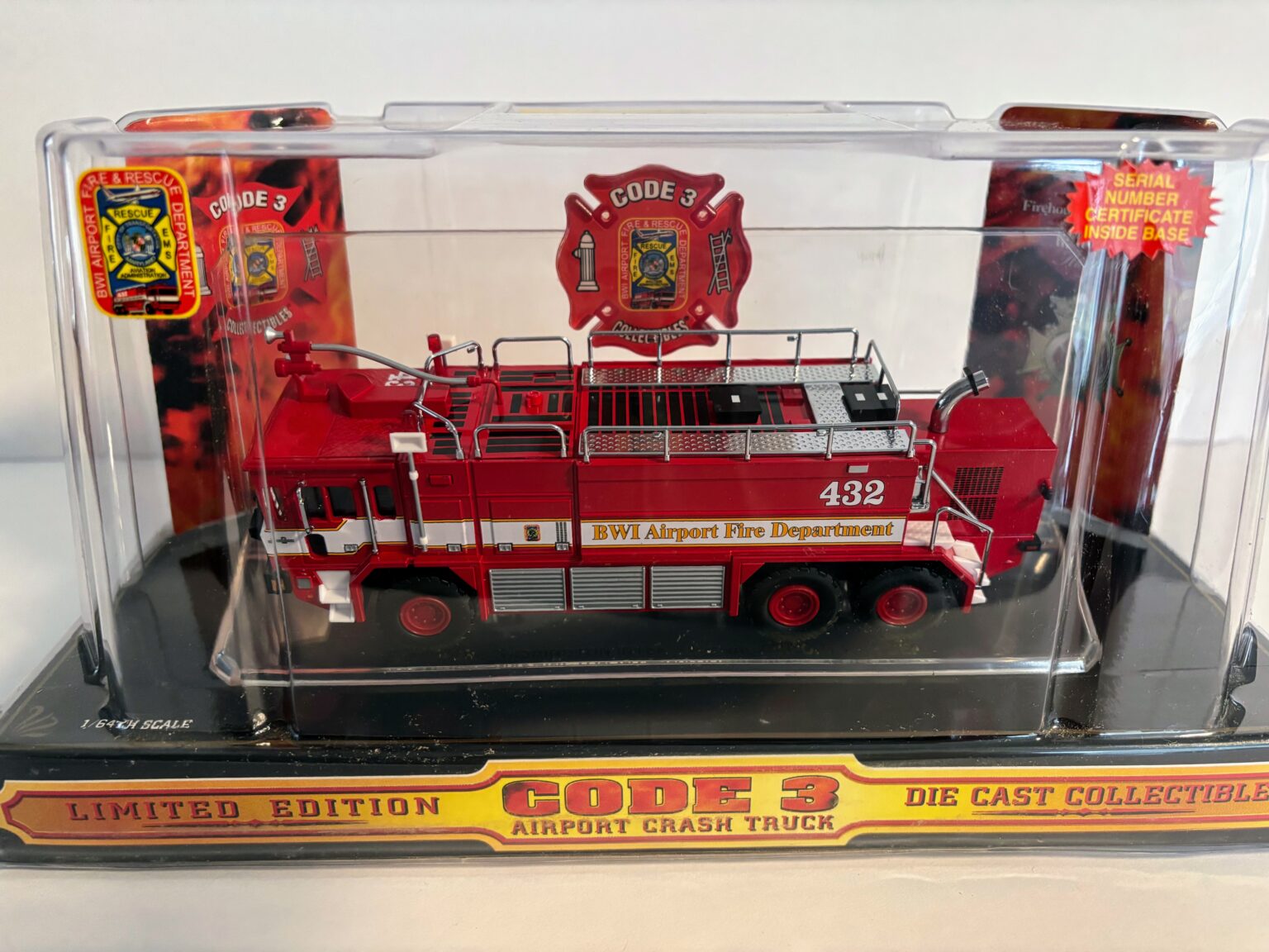 Code 3 - BWI Airport Oshkosh Crash Truck 432 - The Fire Bell