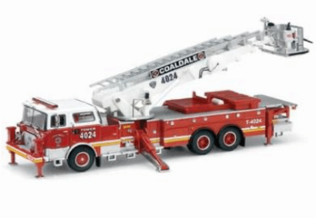 Code 3 - Coaldale Mack Aerialscope Ladder 4024 - The Fire Bell
