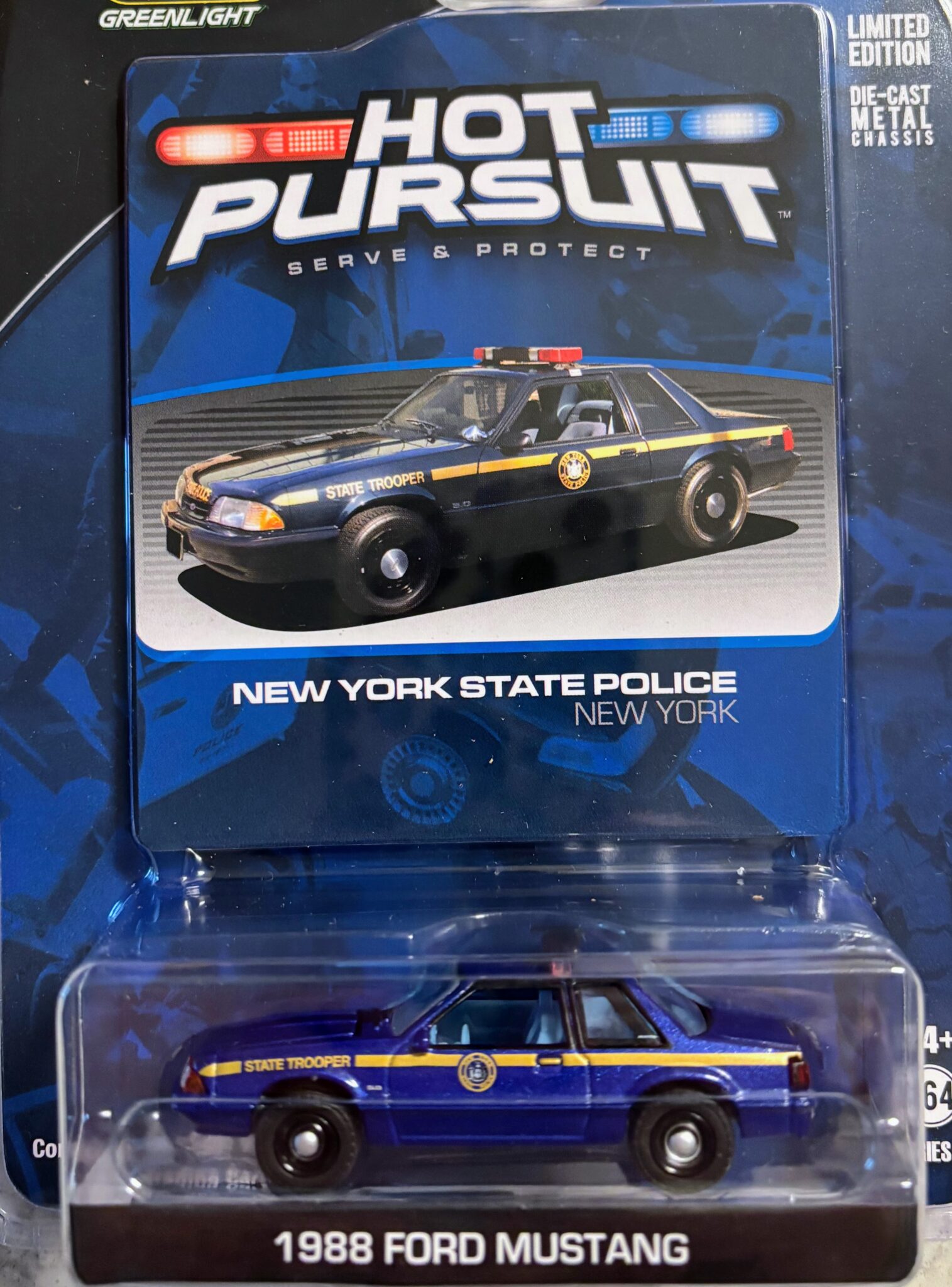 Ford 1988 Mustang LX New York State Police - The Fire Bell